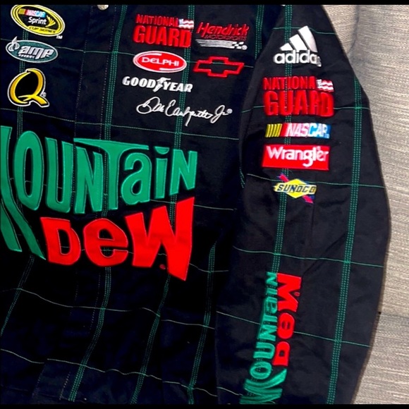 Jh Design | Jackets & Coats | Dale Earnhardt Mountain Dew Nascar Jh ...
